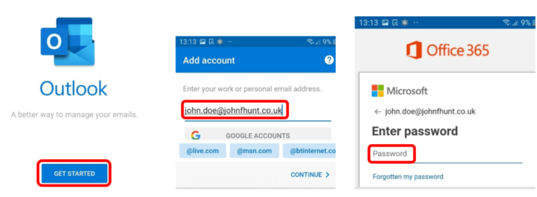 How to Install & Configure Outlook App on an Android phone